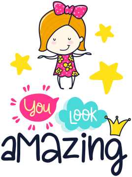 Autocollant You Look Amazing - ref.d10404 | Autocollants-Stickers