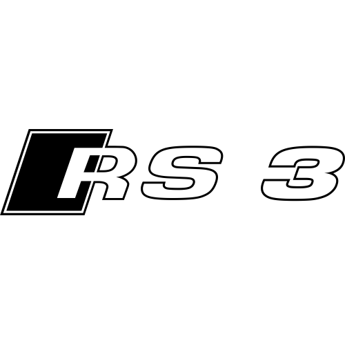 Sticker Audi Rs3 - ref.10939 | Autocollants-Stickers