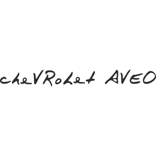 Sticker Chevrolet Aveo - ref.11449 | Autocollants-Stickers