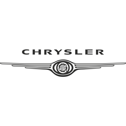 Sticker Chrysler Logo - ref.11464 | Autocollants-Stickers