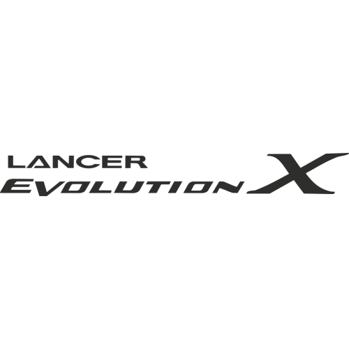 Sticker Mitsubishi Lancer Evolution - ref.11764