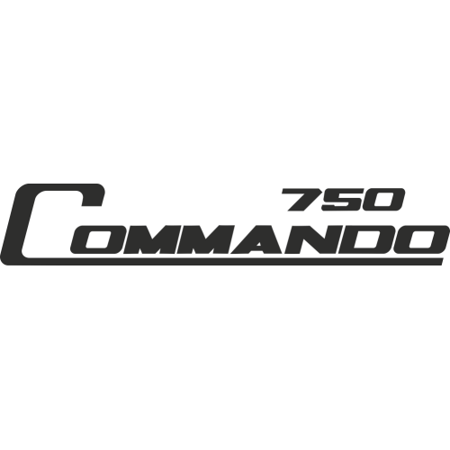 Sticker Norton Commando 750 - ref.11821 | Autocollants-Stickers