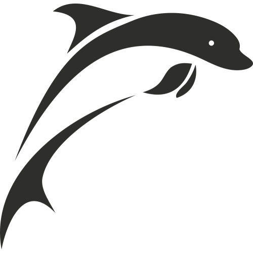 Sticker Dauphin - ref.12208 | Autocollants-Stickers