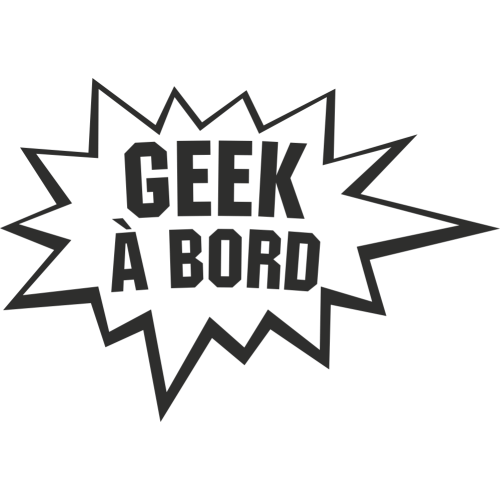 Sticker Humour Geek - ref.12243 | Autocollants-Stickers