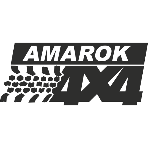 Logo 4x4 Amarok - ref.7368 | Autocollants-Stickers