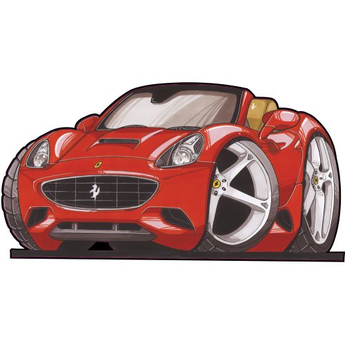 Autocollant 2573-Ferrari-California | Autocollants-Stickers