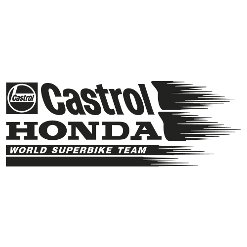 Stickers HONDA_CASTROL_GAUCHE - ref.3048 | Autocollants-Stickers