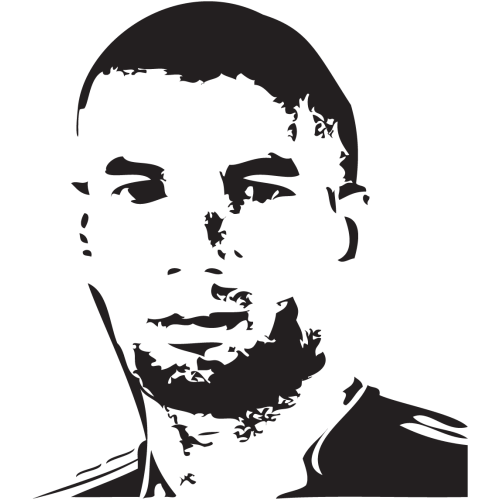 Stickers Zinedine Zidane - ref.6260 | Autocollants-Stickers
