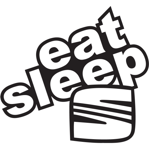 Eat Sleep Seat - ref.7191 | Autocollants-Stickers