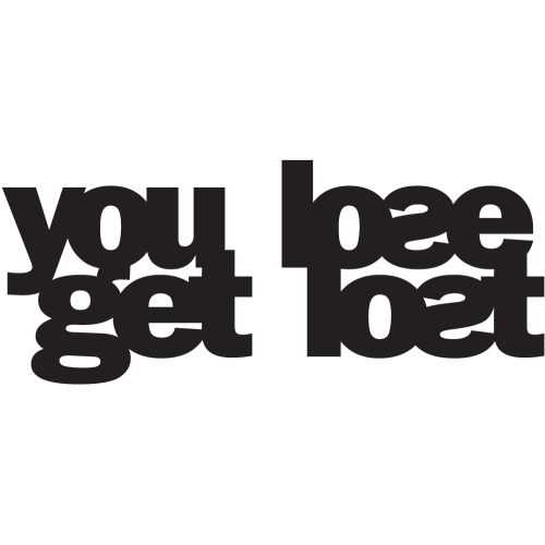 Jdm You Lose Get Lost - ref.7710 | Autocollants-Stickers