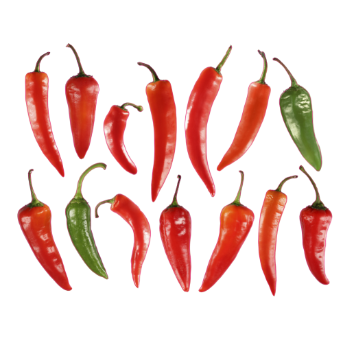 Autocollant Fruits et legumes Piments | Autocollants-Stickers