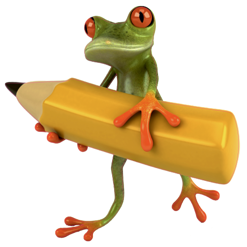 Autocollant Grenouille 8 - ref.d6105 | Autocollants-Stickers