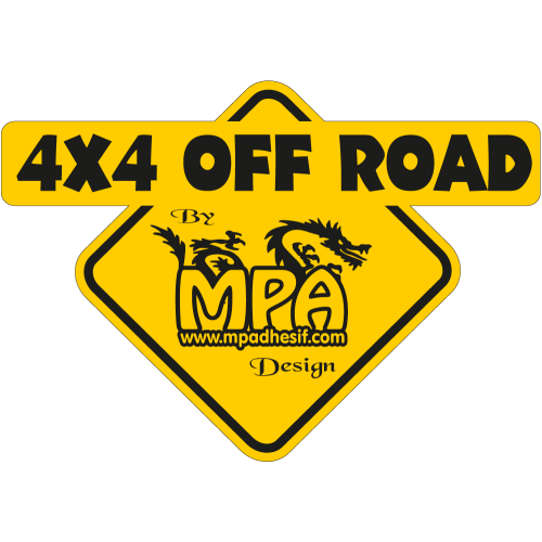 4x4 off road MPA - ref.dac-503 | Autocollants-Stickers