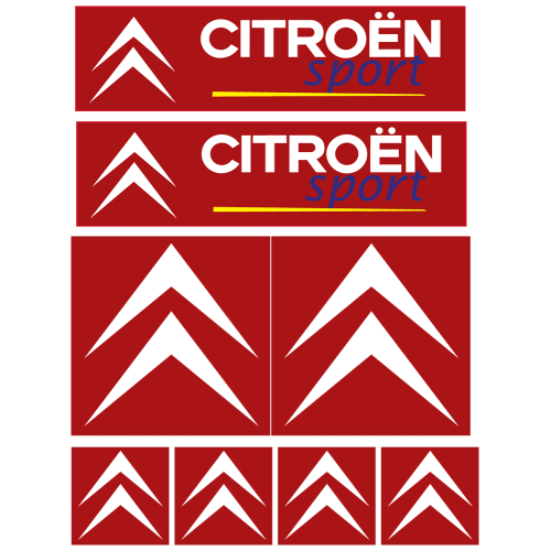 citroen - ref.kit-001_citroen | Autocollants-Stickers