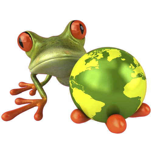 Autocollants grenouilles - ref.sa41 | Autocollants-Stickers