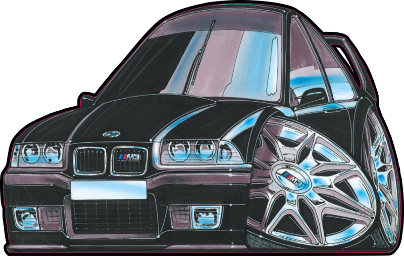 Autocollant 070-M3 E36 | Autocollants-Stickers