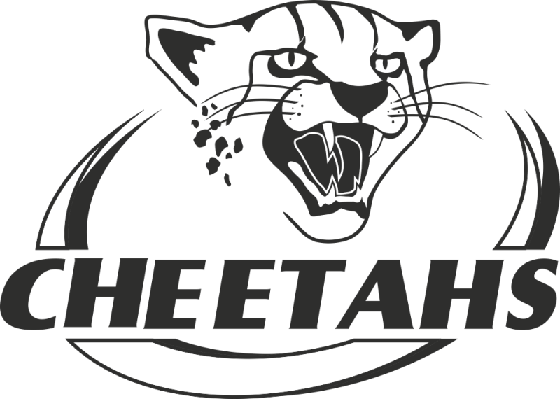 Sticker Rugby Logo Cheetahs - ref.11160 | Autocollants-Stickers