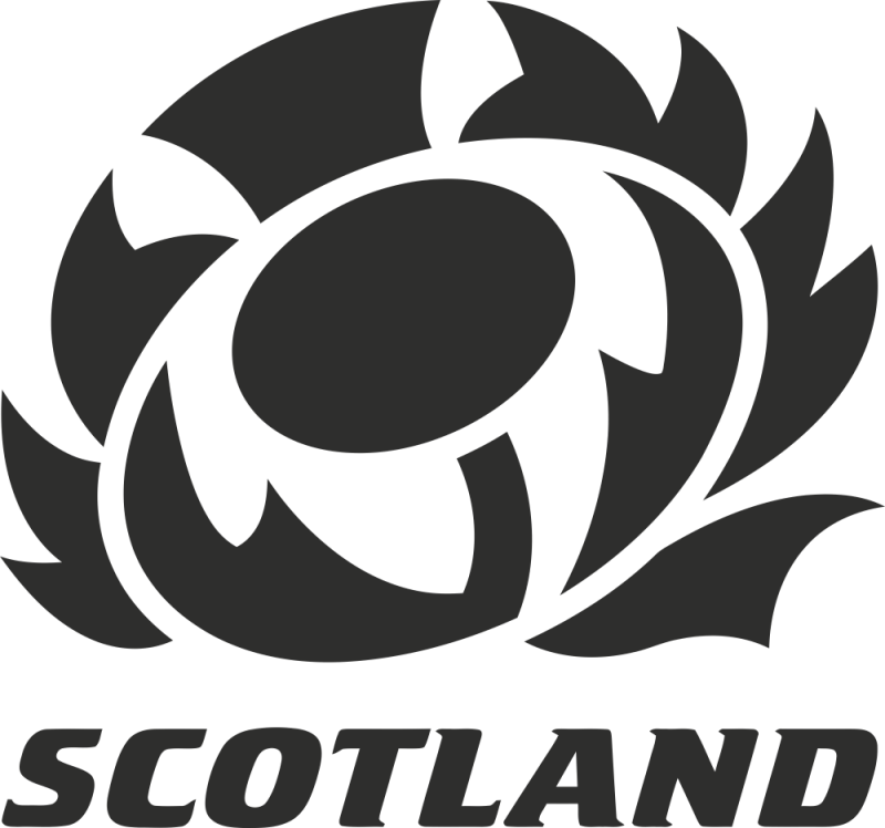 Sticker Rugby Logo Scotland - ref.11165 | Autocollants-Stickers