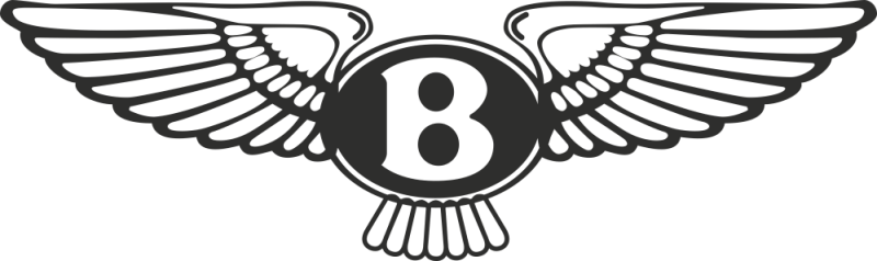 Sticker Bentley Logo - ref.11667 | Autocollants-Stickers
