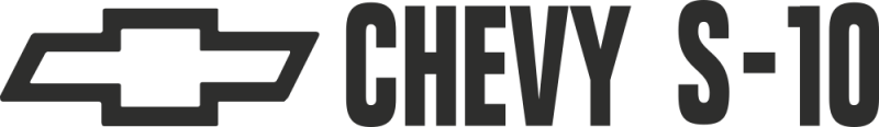 Sticker Chevrolet Trucks S10 - ref.11873 | Autocollants-Stickers