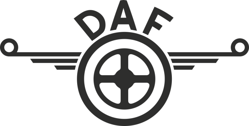 Sticker Daf Logo - ref.11882 | Autocollants-Stickers
