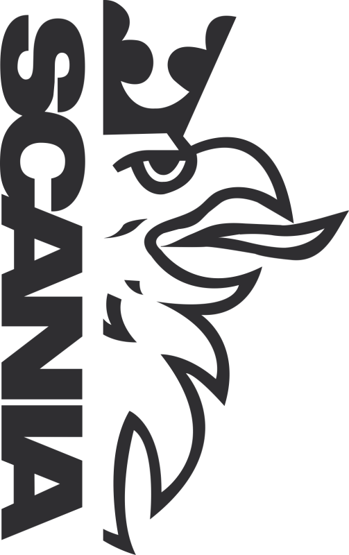 Sticker Scania 2 Droite - ref.11924 | Autocollants-Stickers