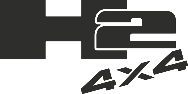 Sticker Hummer 4x4 H2 - ref.11938 | Autocollants-Stickers