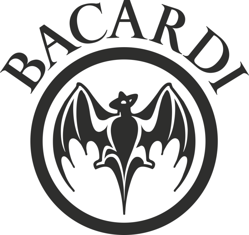Sticker Bacardi - ref.11984 | Autocollants-Stickers