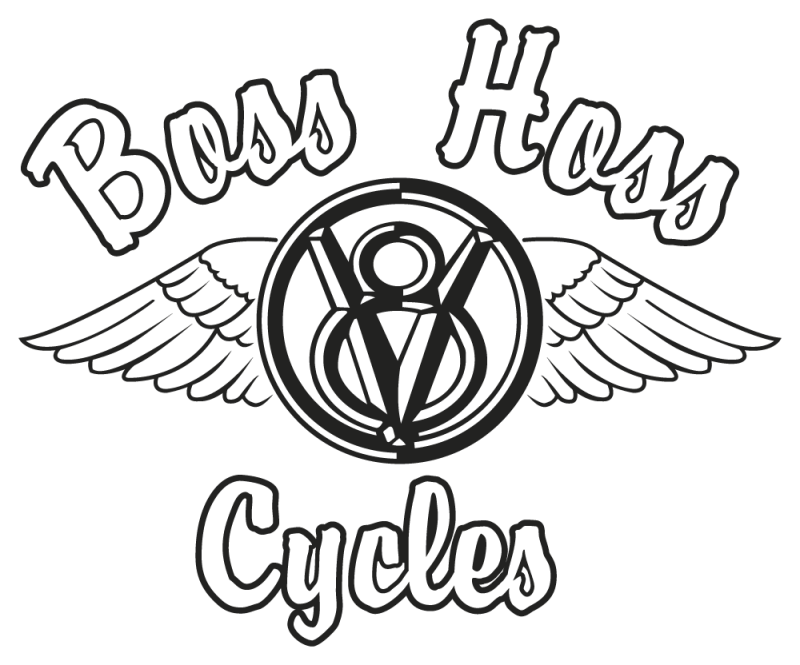 boss hoss - ref.1245 | Autocollants-Stickers