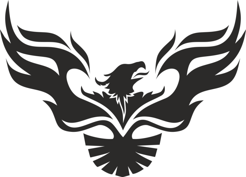 Sticker Phoenix - ref.12840 | Autocollants-Stickers