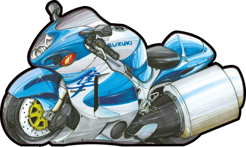 Suzuki Hayabusa | Autocollants-Stickers