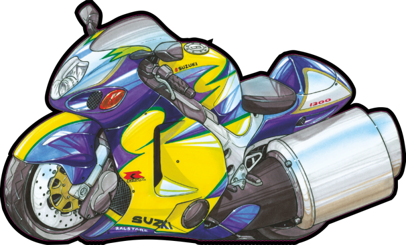 Suzuki Hayabusa | Autocollants-Stickers