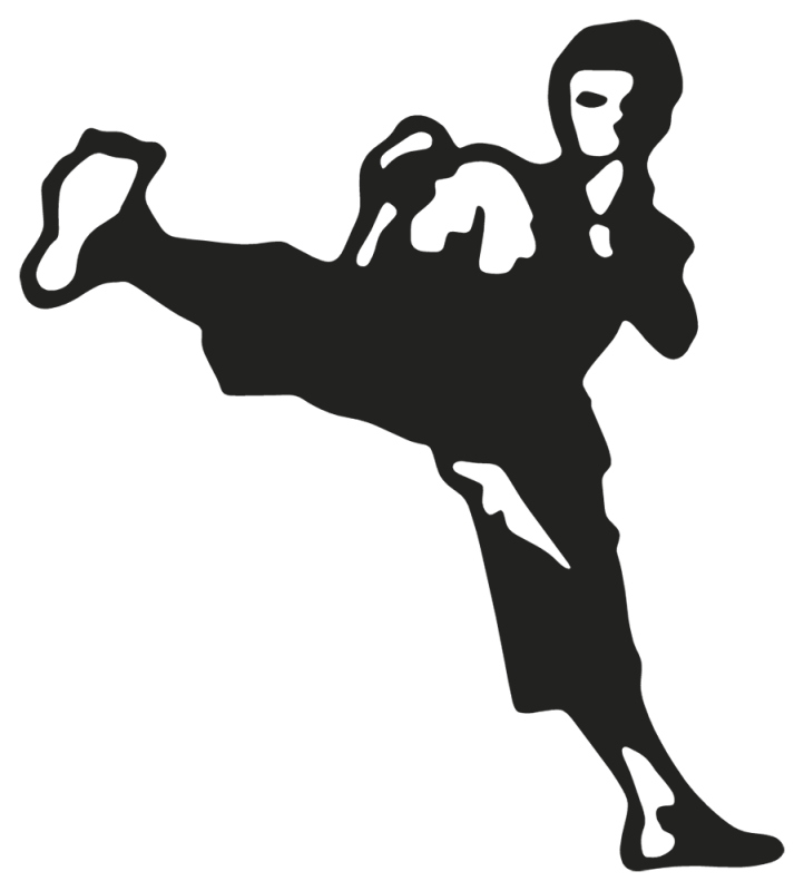 karate - ref.152 | Autocollants-Stickers