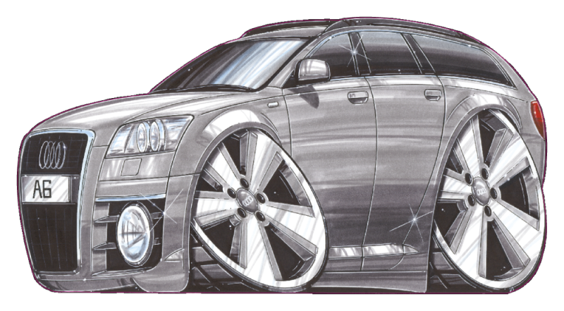 Audi A6_Avant | Autocollants-Stickers