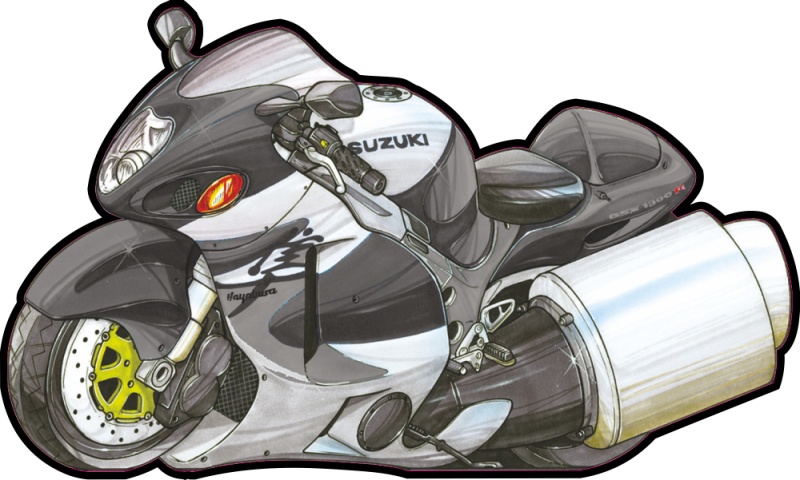 Suzuki Hayabusa | Autocollants-Stickers