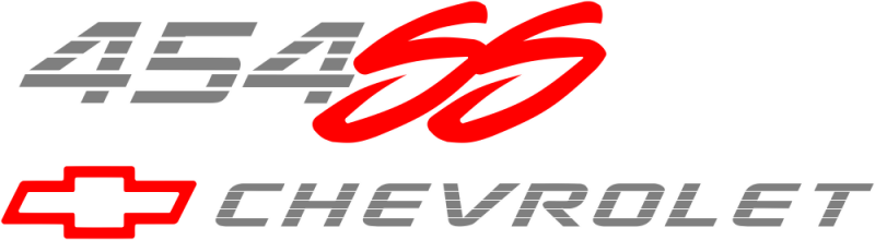 Autocollant Chevrolet 454 Ss - ref.d8722 | Autocollants-Stickers