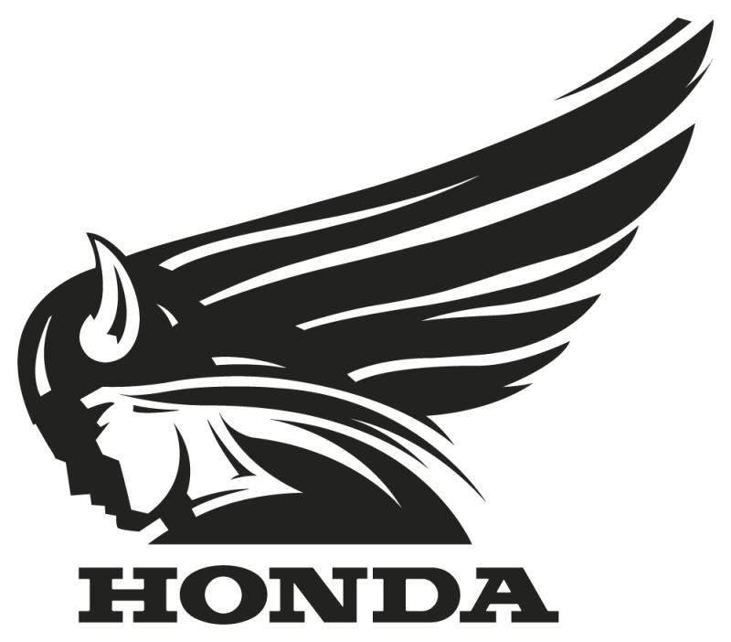 Sticker HONDA_RETRO_GAUCHE - ref.3119 | Autocollants-Stickers