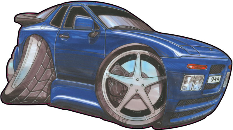 Autocollant 727-Porsche-944 | Autocollants-Stickers