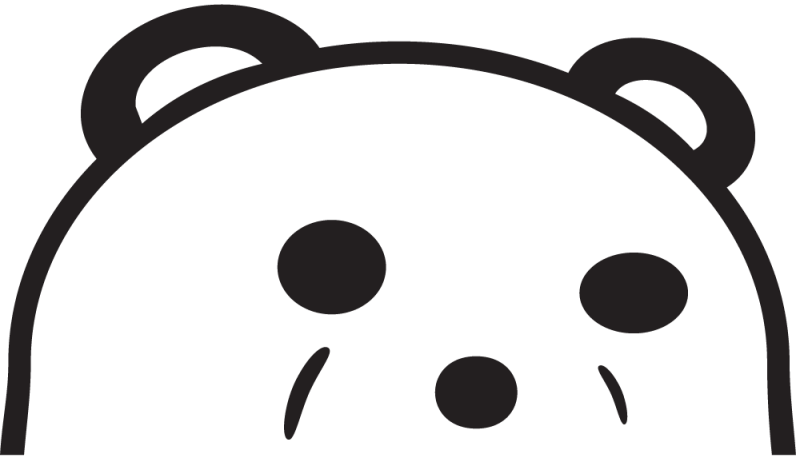 Jdm Bear Head - ref.7785 | Autocollants-Stickers