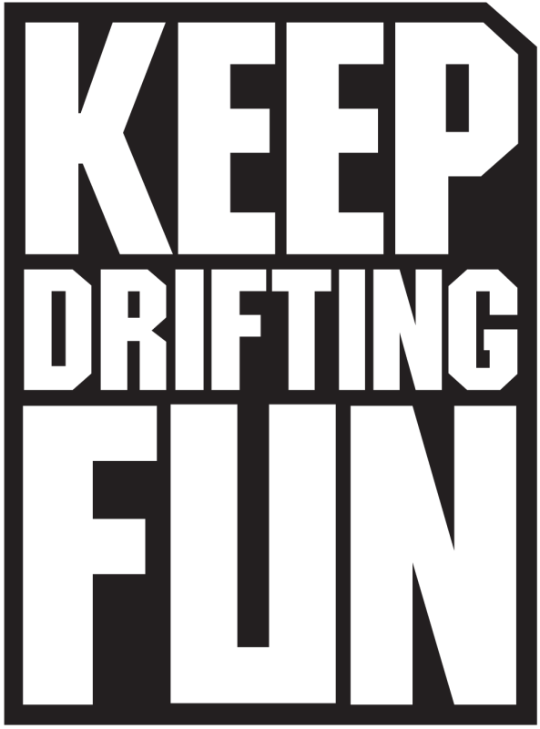 Jdm Keep Drifting Fun 1 - ref.7889 | Autocollants-Stickers