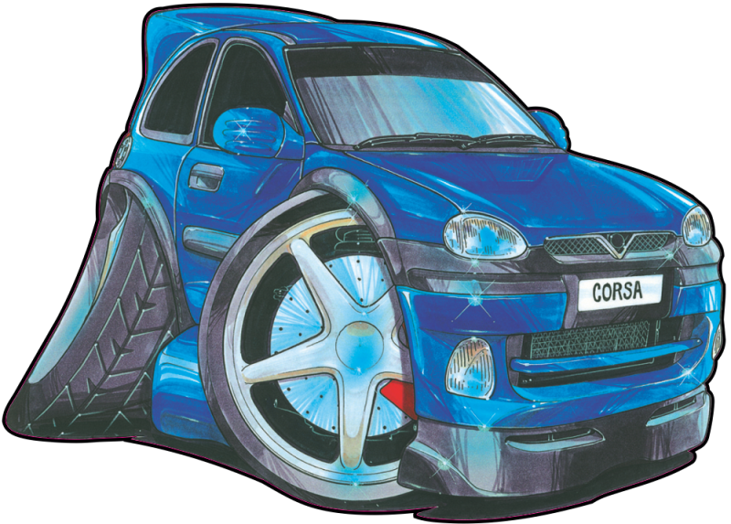 Autocollant 822-Opel-Corsa | Autocollants-Stickers