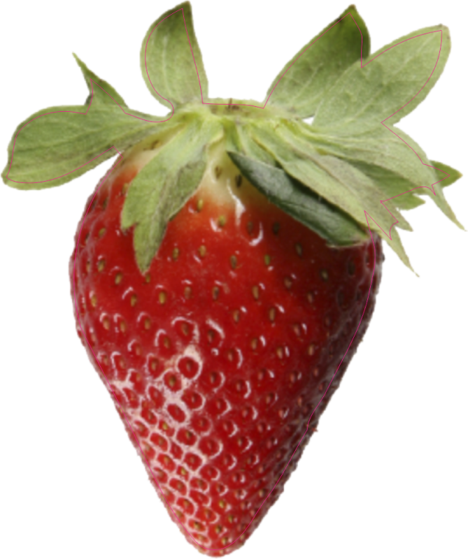 Autocollant Fruits et legumes Fraise | Autocollants-Stickers