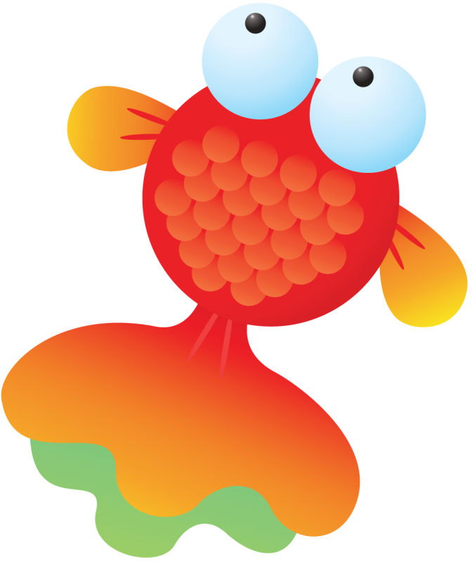 Stickers Poisson 2 Pour Enfants - ref.d7373 | Autocollants-Stickers