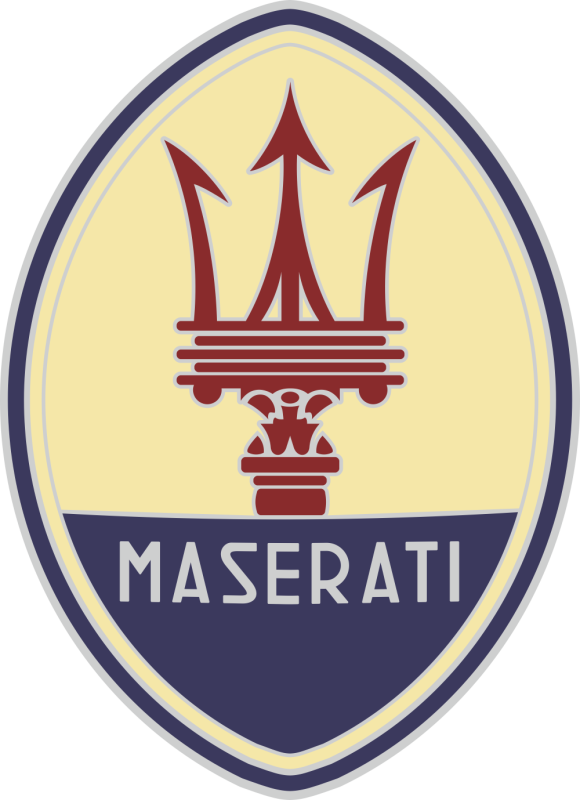 Autocollant Maserati Logo 2 - ref.d8786 | Autocollants-Stickers