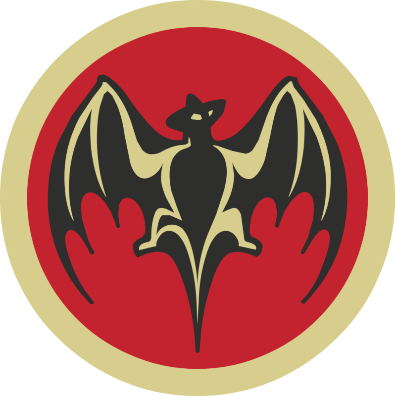 Autocollants Bacardi Logo - ref.d9093 | Autocollants-Stickers