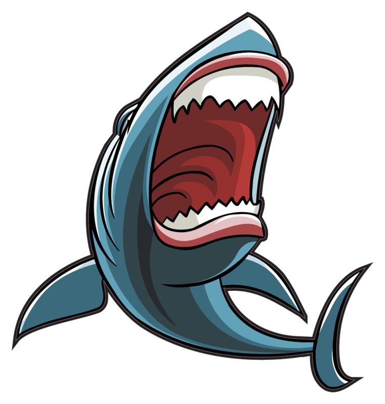 requin - ref.dac-101 | Autocollants-Stickers