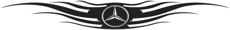 mercedes - ref.p13 | Autocollants-Stickers