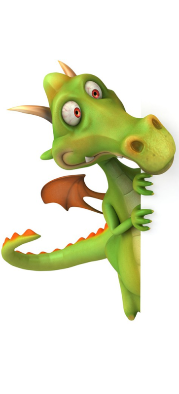 Dragon Rigolo - ref.sp26084301 | Autocollants-Stickers