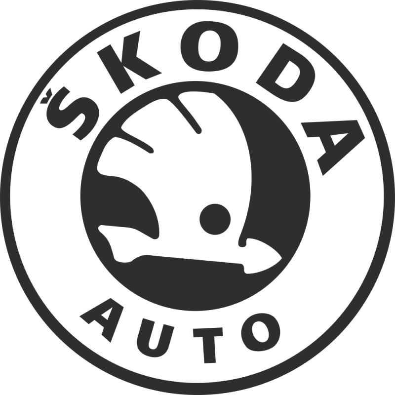 Sticker Skoda Logo 2 | Autocollants-Stickers