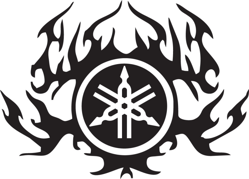 Sticker Yamaha 1 | Autocollants-Stickers